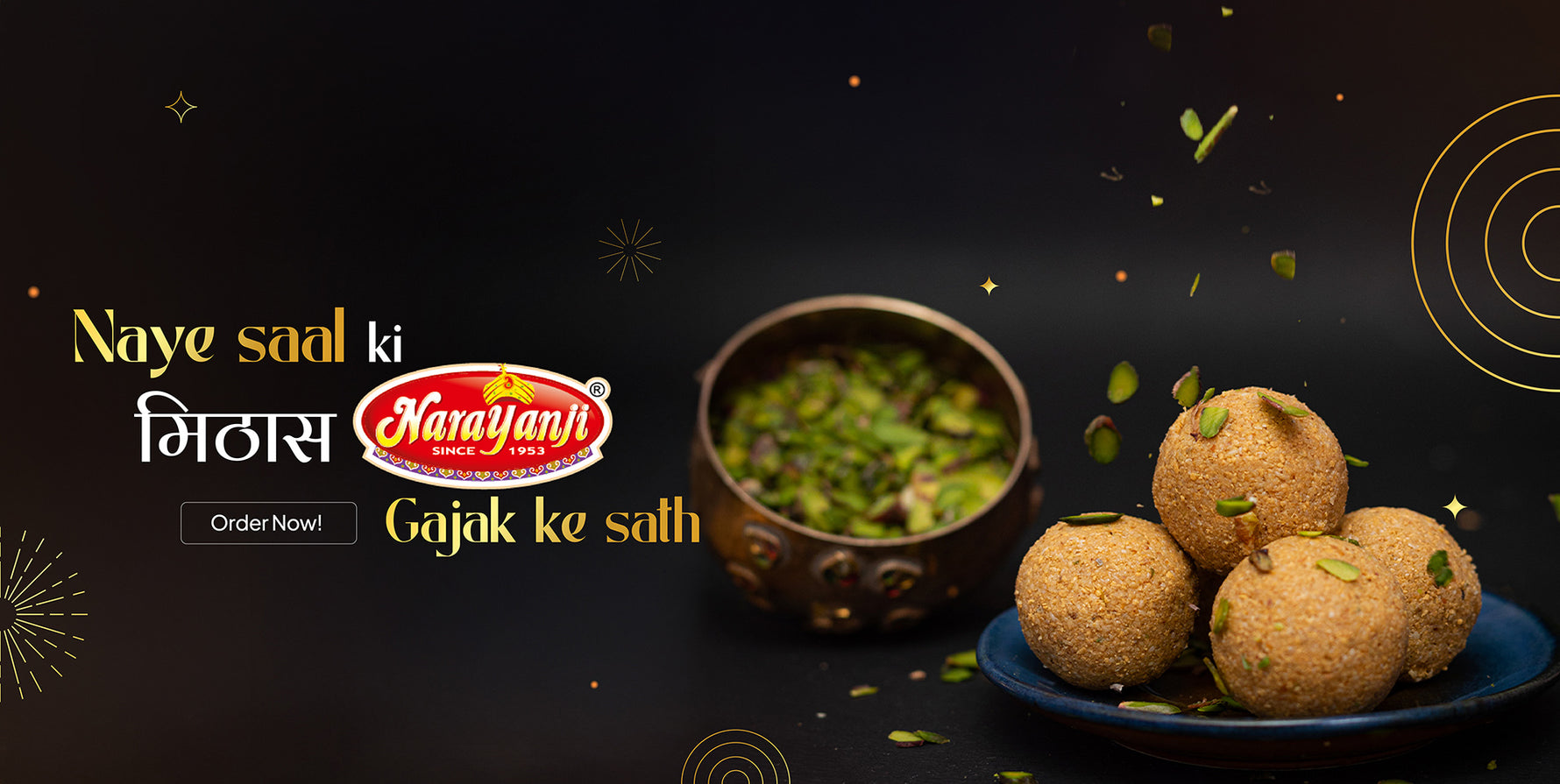 Buy Authentic Gajak Sweets Online from Jaipur - Narayanji Gajak Wale